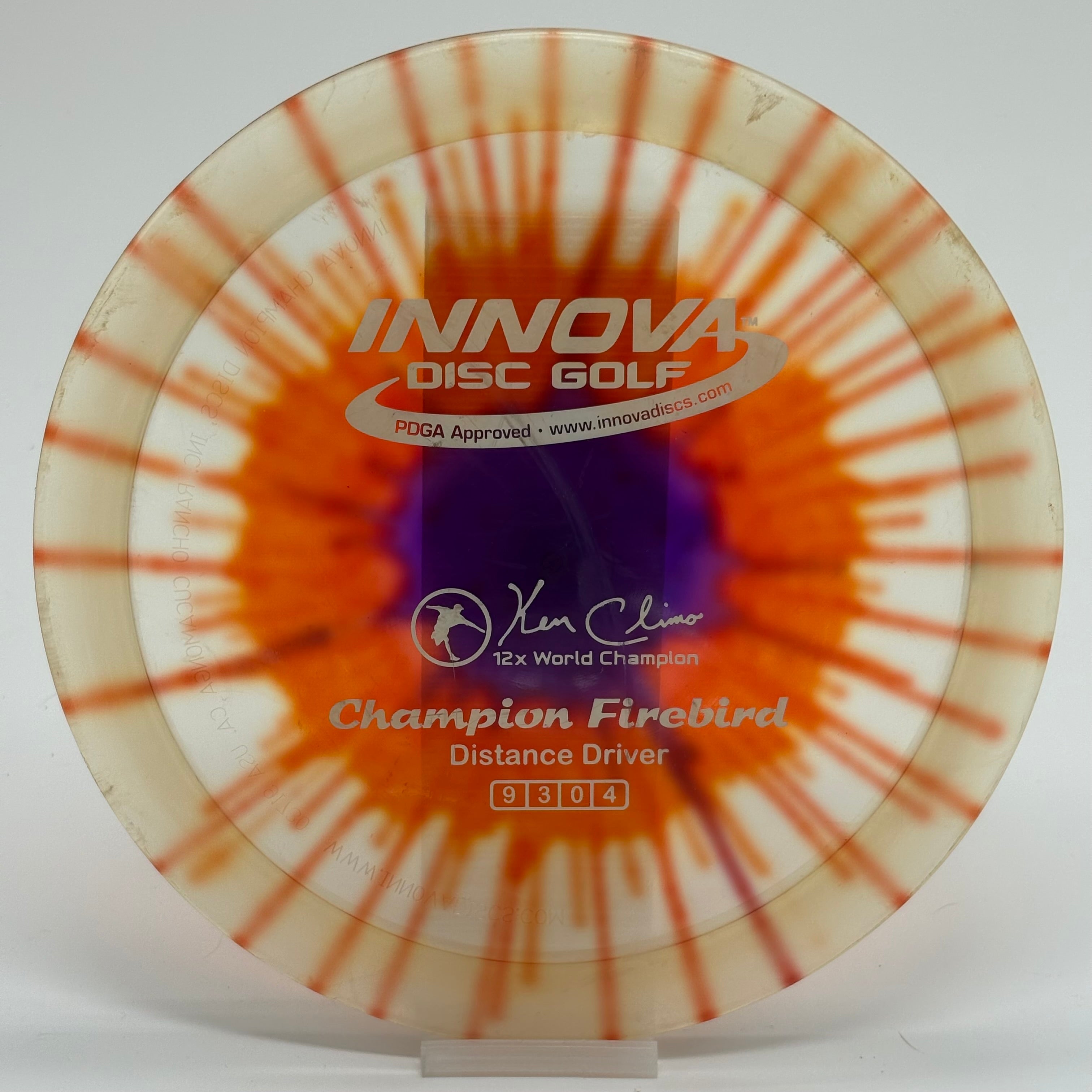 Innova Firebird | I-Dye Champion | Ken Climo 12x World Champion ...