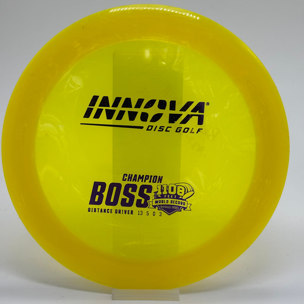 Innova Boss | Champion | 1108 Ft World Distance Record – Russell Disc Golf